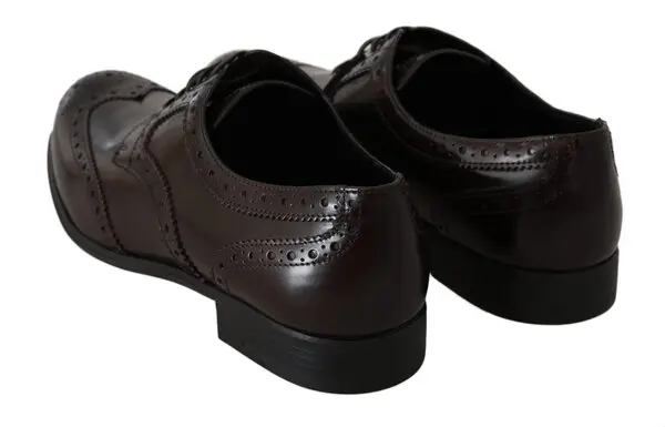 Dolce & Gabbana Leather Brogues Oxford Wingtip Shoes