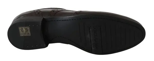 Dolce & Gabbana Leather Brogues Oxford Wingtip Shoes