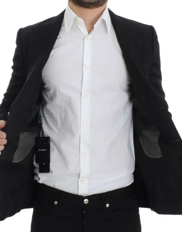 Dolce & Gabbana Silk Slim Fit Blazer