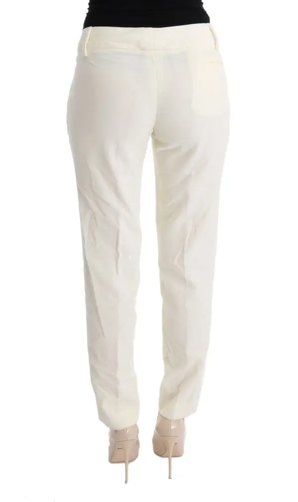 Ermanno Scervino Cotton Regular Fit Casual Pants