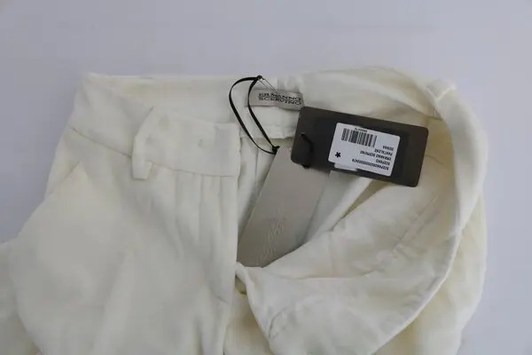 Ermanno Scervino Cotton Regular Fit Casual Pants
