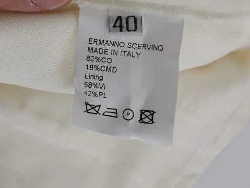 Ermanno Scervino Cotton Regular Fit Casual Pants