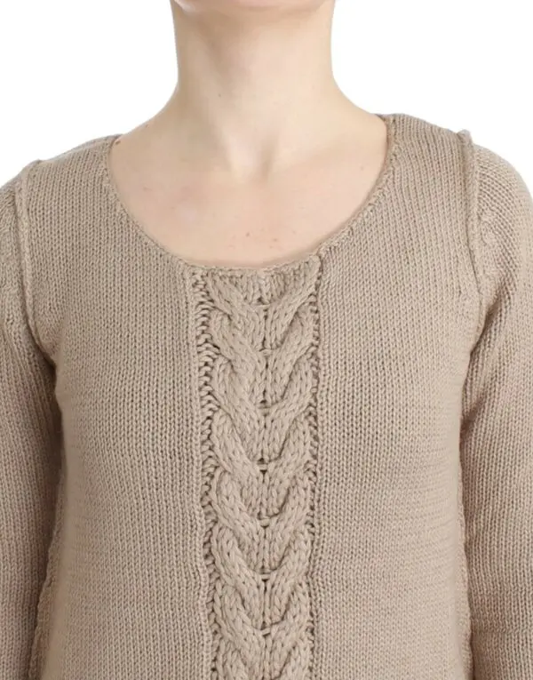 Roberto Cavalli Knitted Wool Sweater
