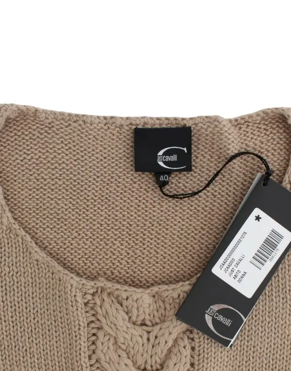 Roberto Cavalli Knitted Wool Sweater