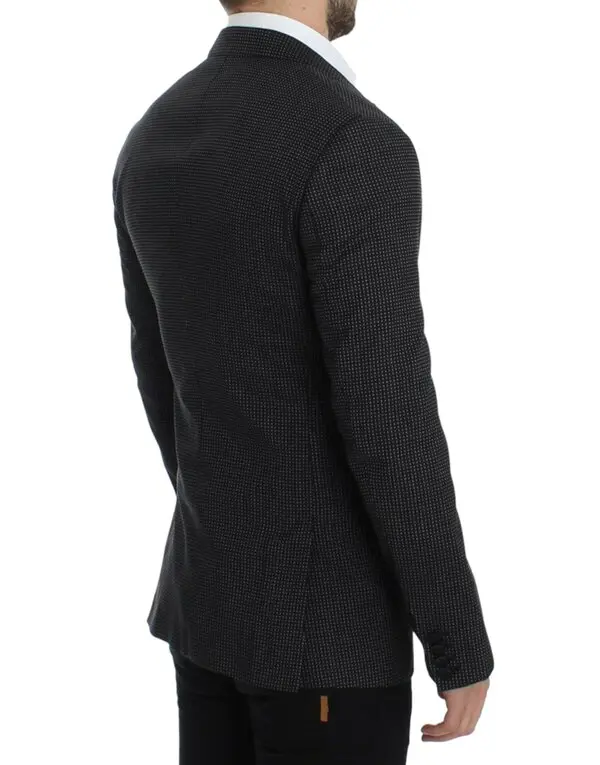 Dolce & Gabbana Wool Slim Martini Blazer - Black