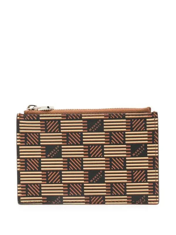 Moreau Logo-stamp Leather Wallet