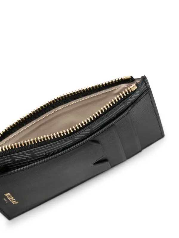 Moreau Logo-stamp Leather Wallet