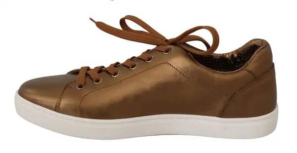 Dolce & Gabbana Leather Casual Sneakers