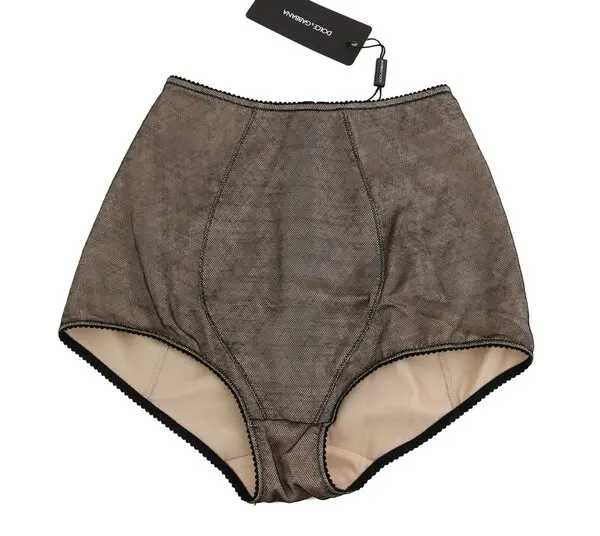 Dolce & Gabbana Bottoms Underwear With Black Net