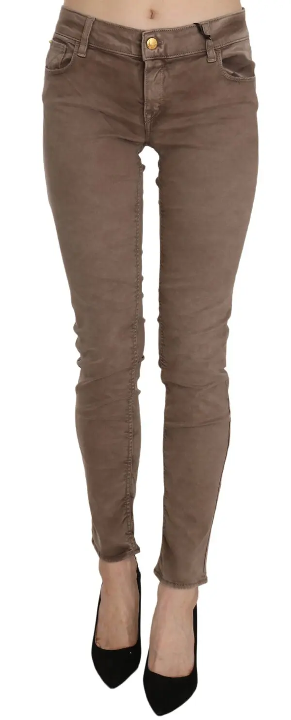 CYCLE Low Waist Slim Fit Skinny Pants