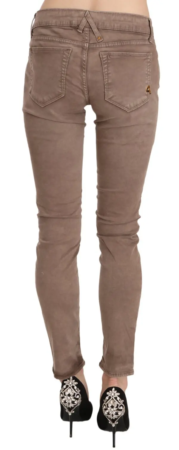 CYCLE Low Waist Slim Fit Skinny Pants