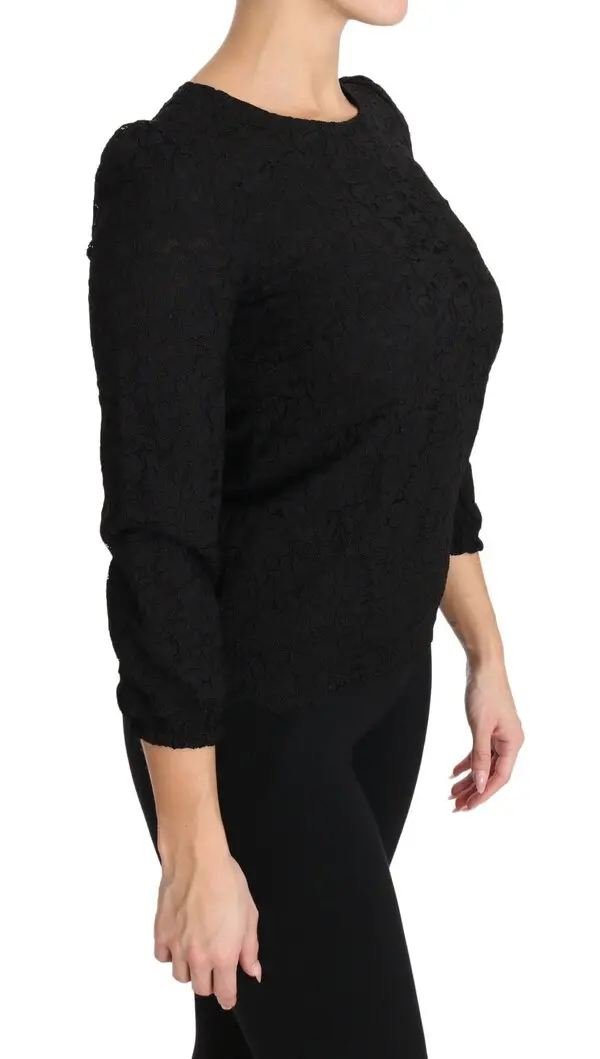 Dolce & Gabbana Floral Lace Top