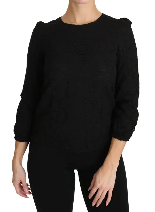 Dolce & Gabbana Floral Lace Top