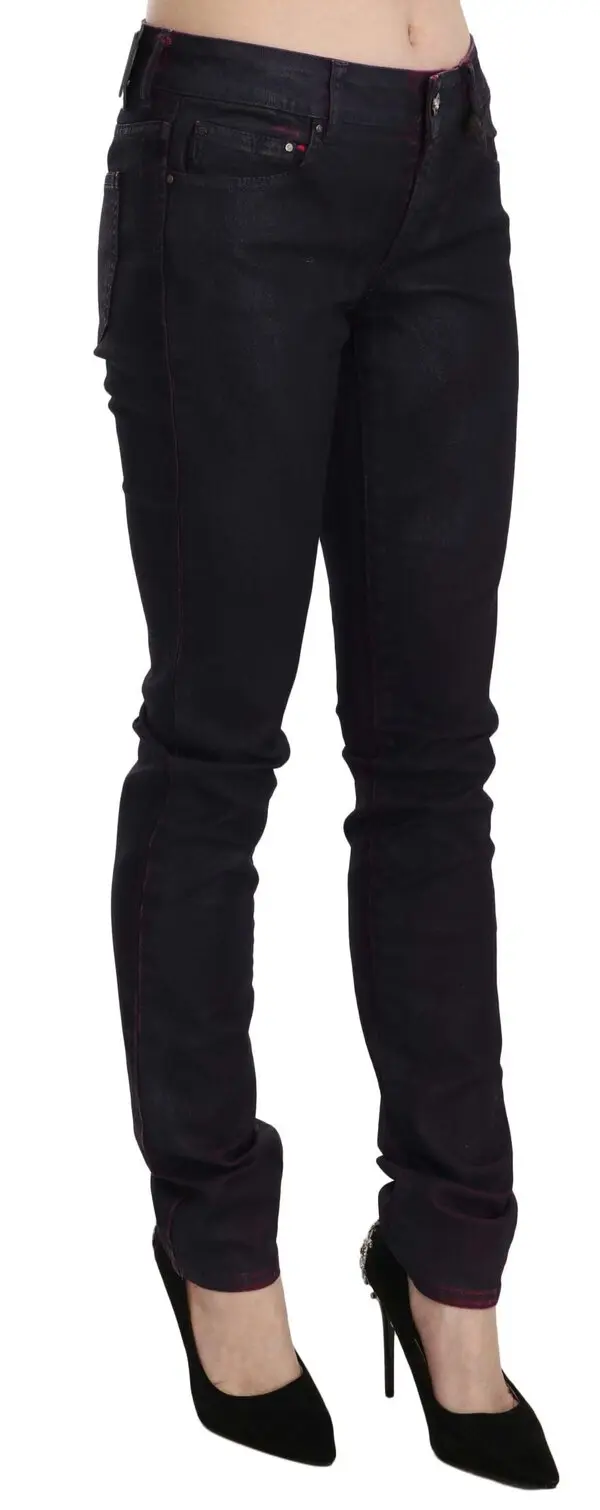 Just Cavalli Low Waist Skinny Denim Pants