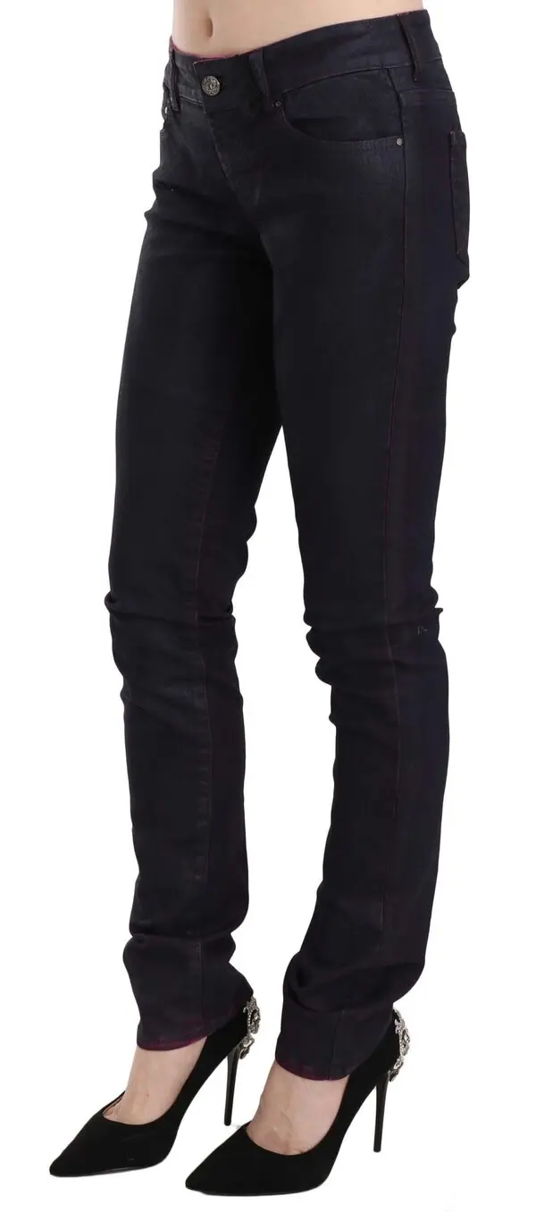 Just Cavalli Low Waist Skinny Denim Pants