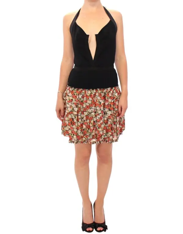 Dolce & Gabbana Floral Halterneck Dress