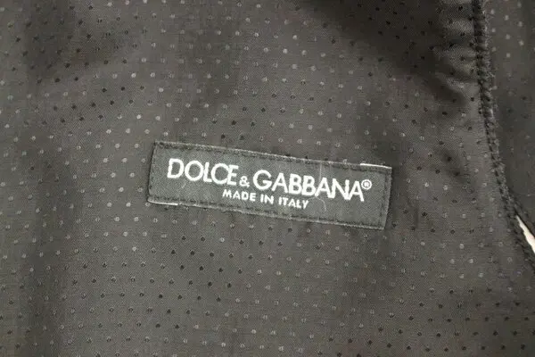 Dolce & Gabbana Wool Blend Single Breasted Vest