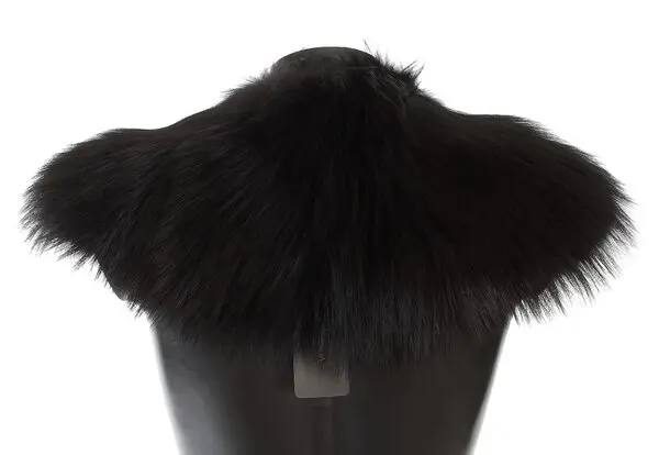 Dolce & Gabbana Fox Fur Collar Scarf