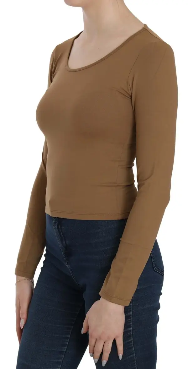 GF FERRE Long Sleeve Fitted Blouse