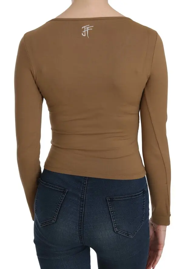 GF FERRE Long Sleeve Fitted Blouse