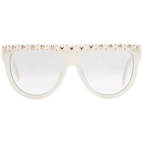 MARCIANO Studded Round Frame Sunglasses