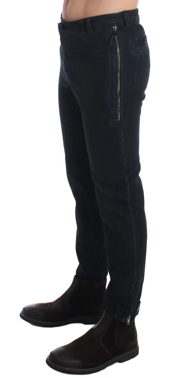Costume National Slim Fit Cotton Denim Jeans