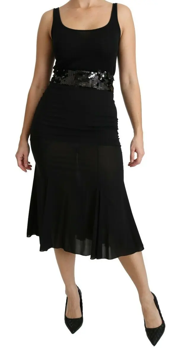 Dolce & Gabbana Mermaid High Waist Midi Skirt
