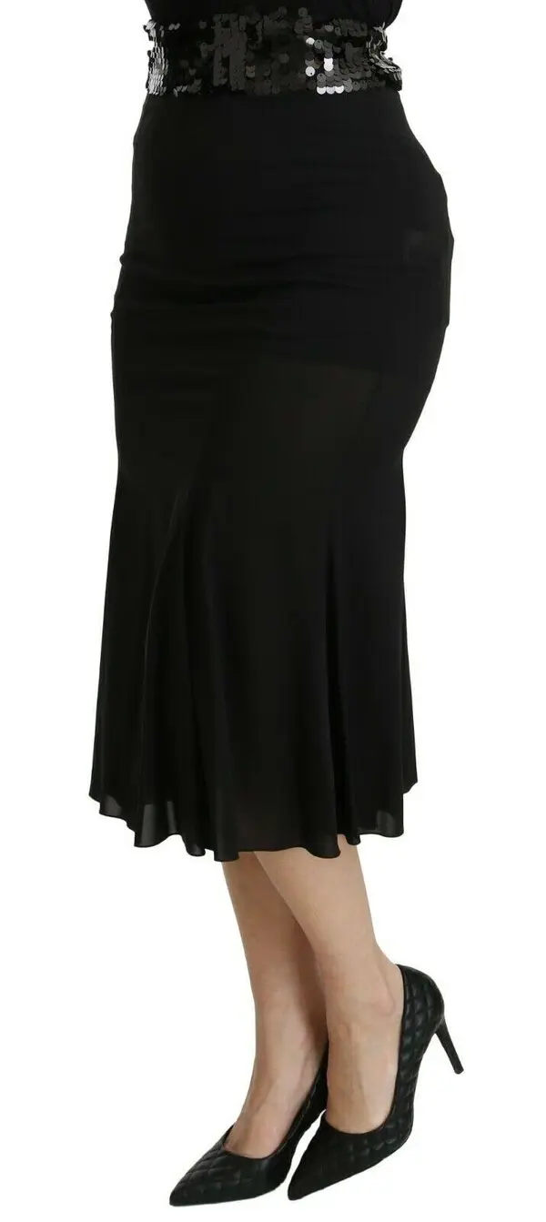 Dolce & Gabbana Mermaid High Waist Midi Skirt