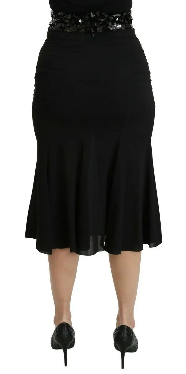 Dolce & Gabbana Mermaid High Waist Midi Skirt