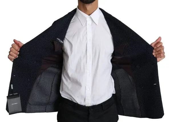 Dolce & Gabbana Dotted Double Breasted Blazer