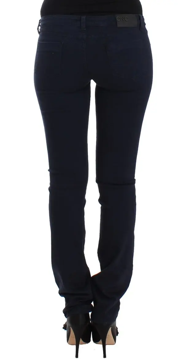 Costume National Straight Leg Jeans - Blue
