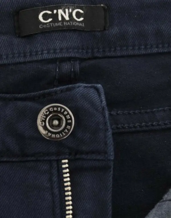 Costume National Straight Leg Jeans - Blue