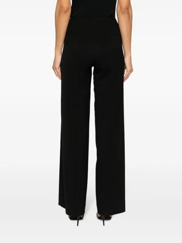 PAROSH Pleated Virgin Wool Blend Trousers