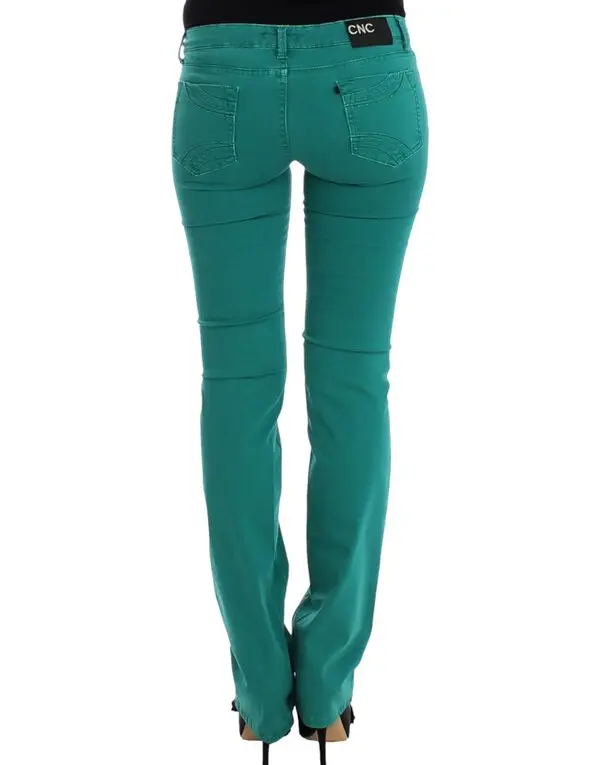 Costume National Straight Leg Jeans - Green