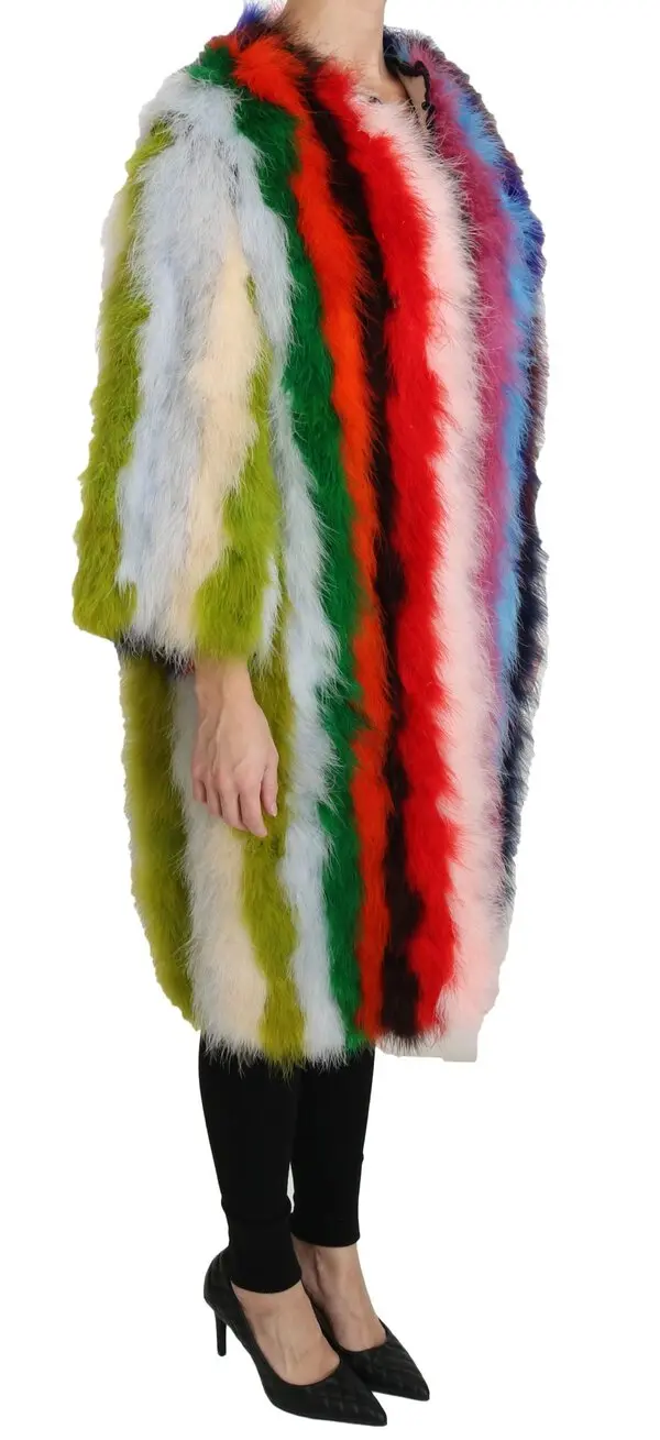 Dolce & Gabbana Turkey Feather Cape