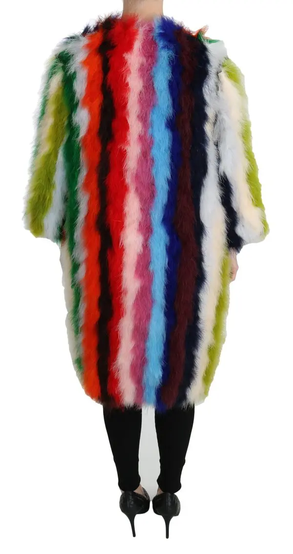 Dolce & Gabbana Turkey Feather Cape