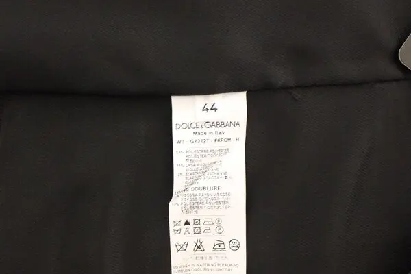Dolce & Gabbana Wool Stretch Dress Vest - Gray