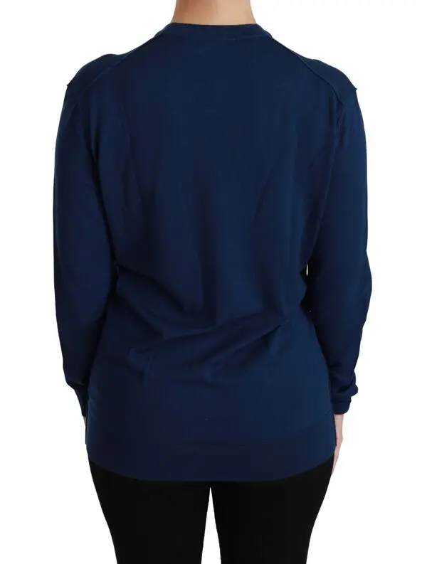 Dolce & Gabbana Button Cardigan Virgin Wool Sweater