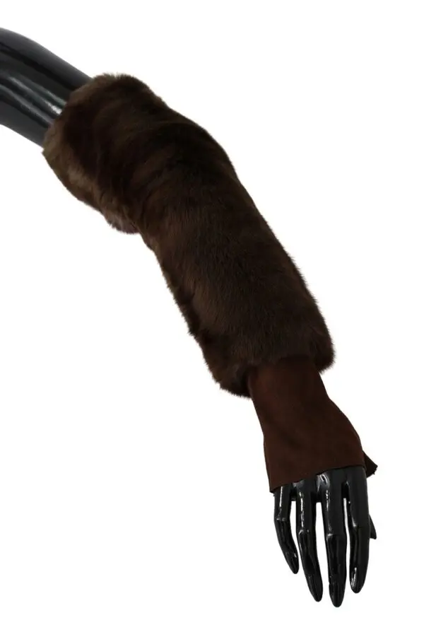 Dolce & Gabbana Elbow-length Fingerless Gloves