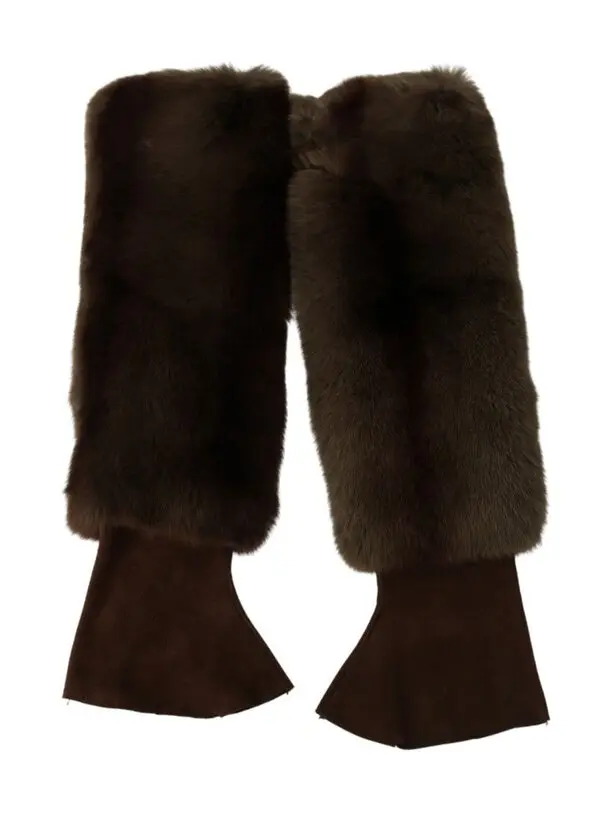 Dolce & Gabbana Elbow-length Fingerless Gloves