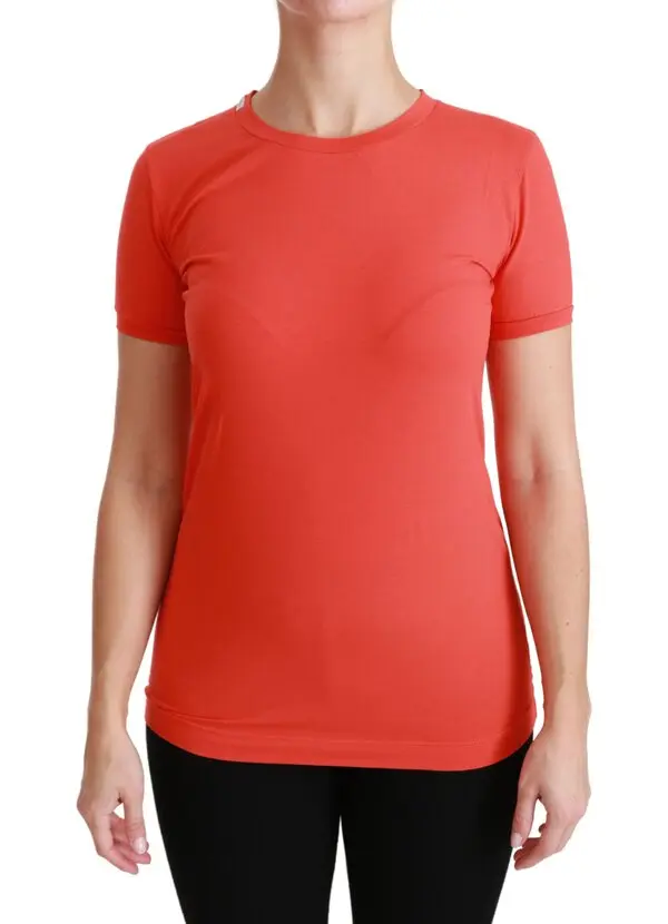 Dolce & Gabbana Crewneck Short Sleeve T-shirt - Red