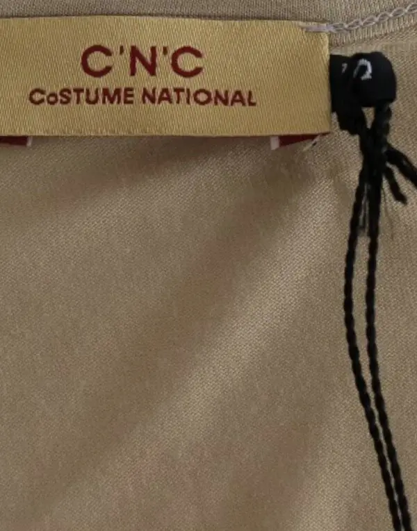 Costume National V-neck Printed T-shirt