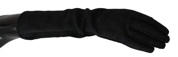 Dolce & Gabbana Mid-arm Length Wool Mittens
