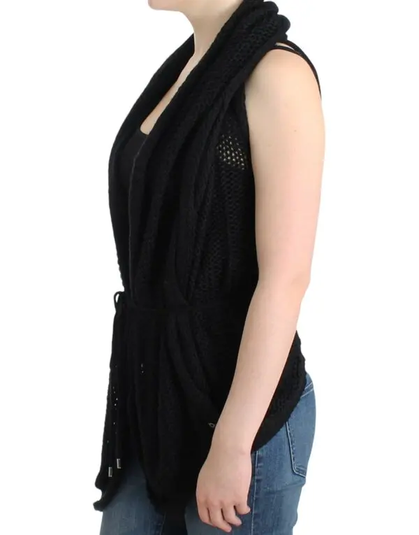 Costume National Sleeveless Knitted Cardigan