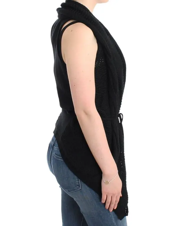 Costume National Sleeveless Knitted Cardigan