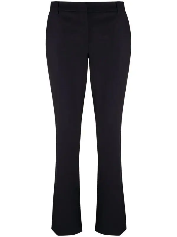 L' AUTRE CHOSE Mid-rise Cropped Trousers - Blu