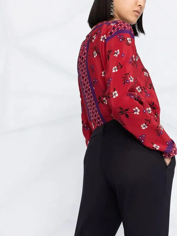 L' AUTRE CHOSE Mid-rise Cropped Trousers - Blu