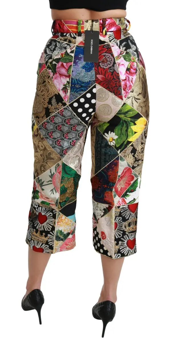 Dolce & Gabbana High-waist Cropped Pants