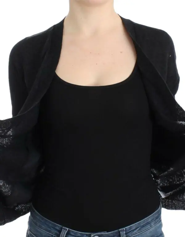 Costume National Wool Alpaca Blend Cardigan