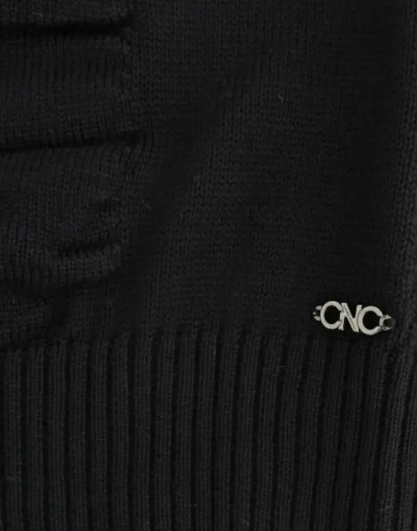 Costume National V-neck Wool Blend Sweater